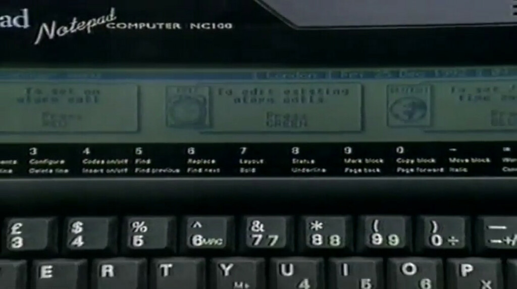 Notepad Computer NC100 (uk) – Amstrad.eu : Ordinateur Amstrad CPC 464 ...